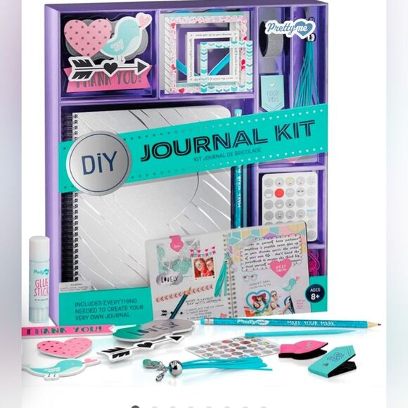 Other | Pretty Day Diy Journal Kit Girls Art Set New | Poshmark